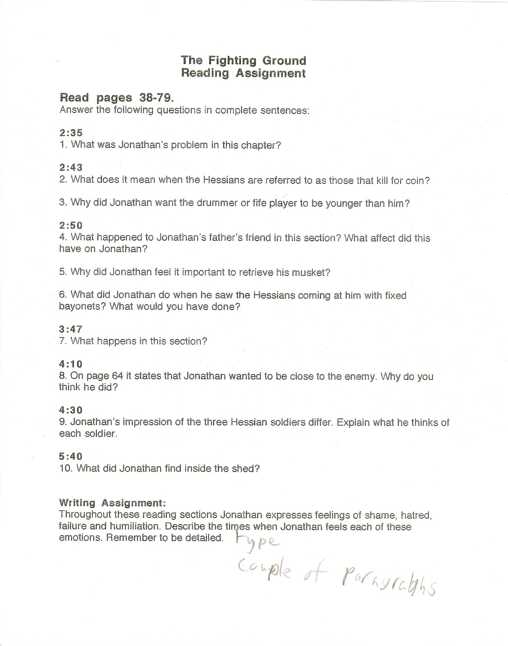 Fighting Ground – Everyday Disasters